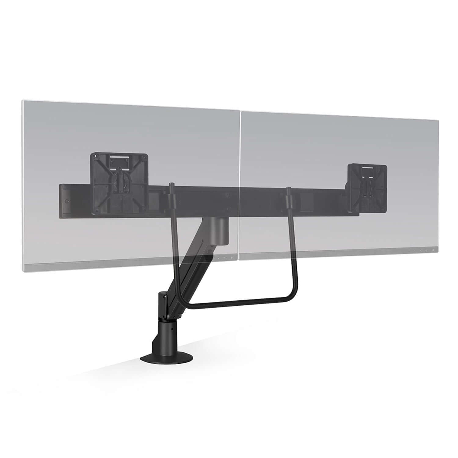 Aavara Dual Monitor Stand - Freestanding Screen Holder - Ergonomics Now