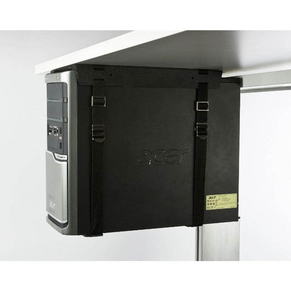 Under-Desk CPU Holder CS21 - Strap-Style - Ergonomics Now