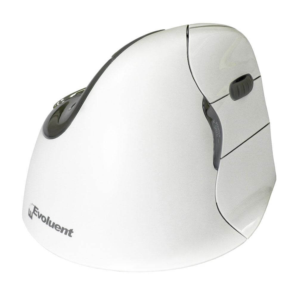 Oyster Mouse - Ambidextrous Vertical Adjustable Mouse - Ergonomics Now