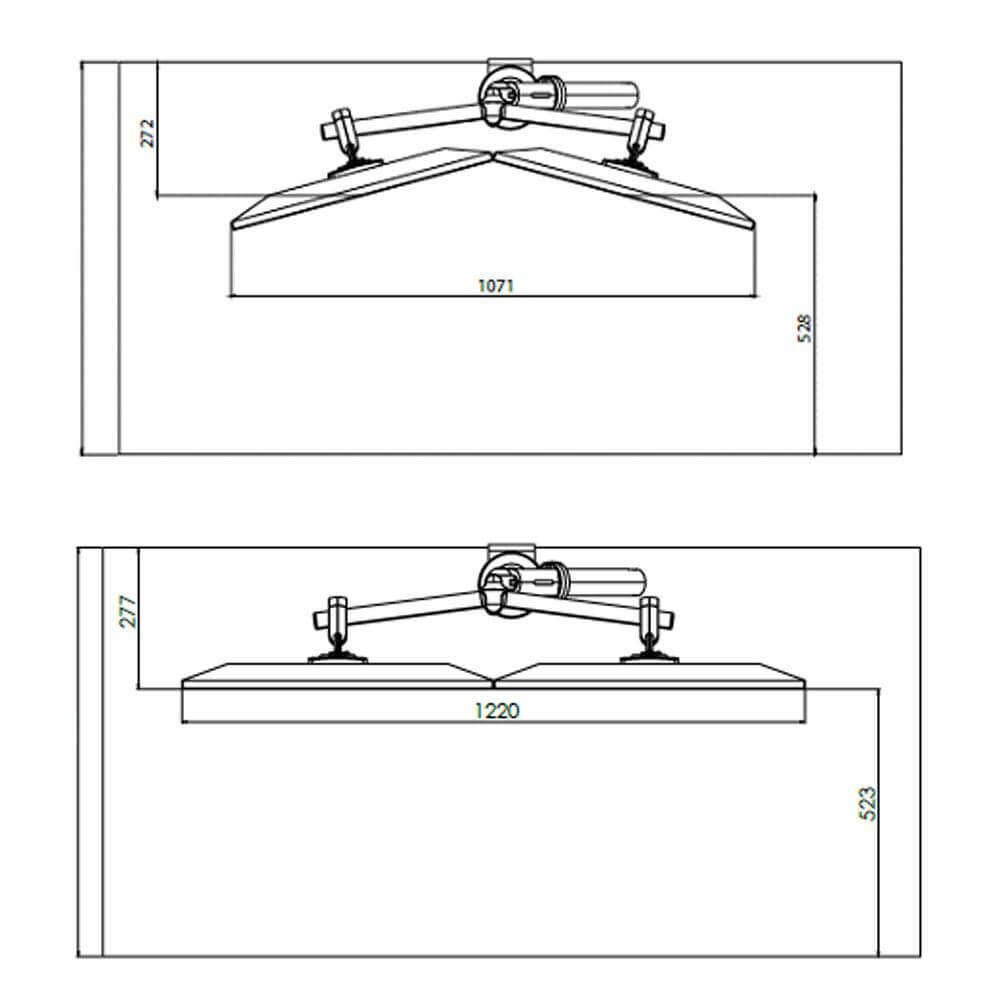 Flo Plus Dual Monitor Arm for Ergonomic Screen Positioning - Ergonomics Now
