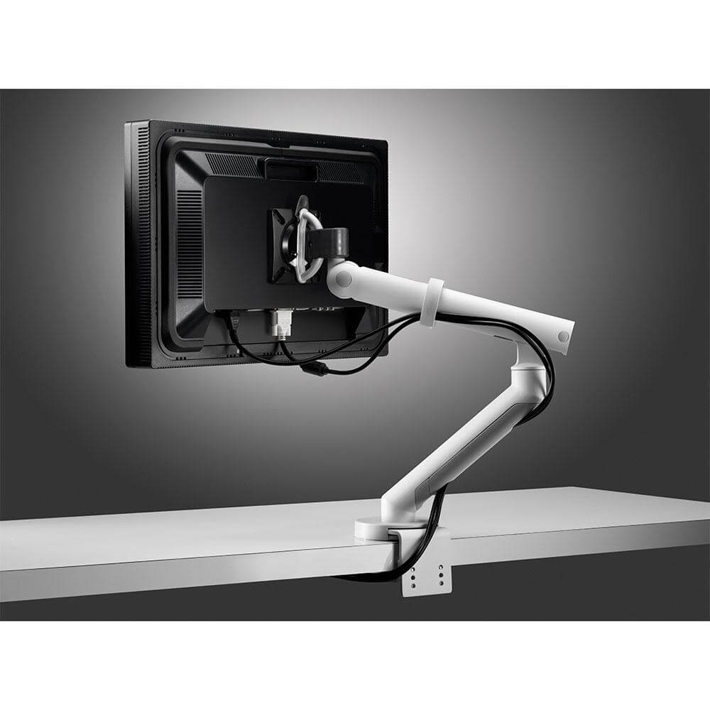 Flo Plus Monitor Arm - Holds Heavy 18Kg Screens - Ergonomics Now
