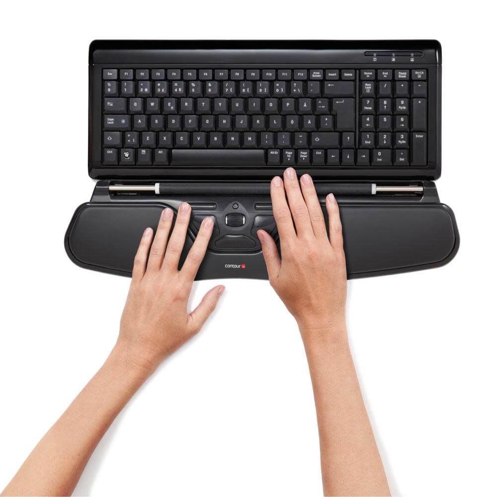 Contour Rollermouse Free3 - Helps to Eliminate Reaching for a Mouse ...