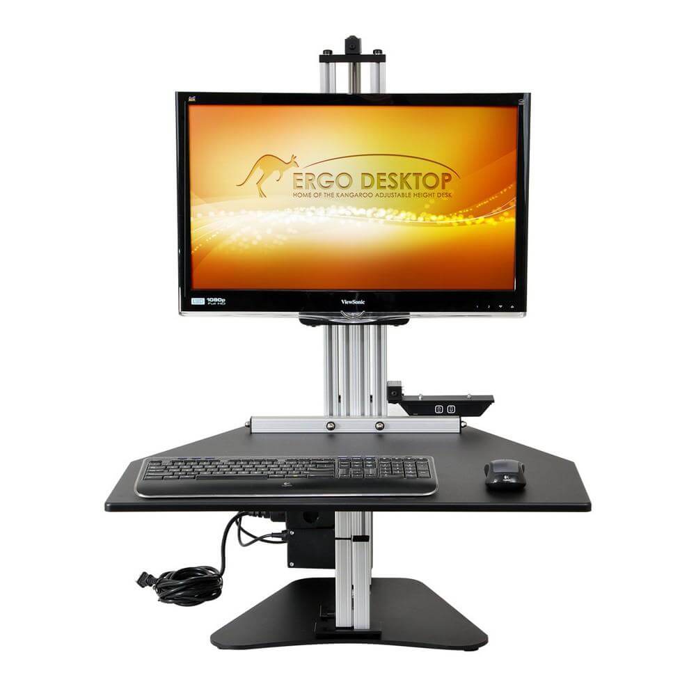 Electric Kangaroo Pro Sit-Stand Workstation - Ergonomics Now