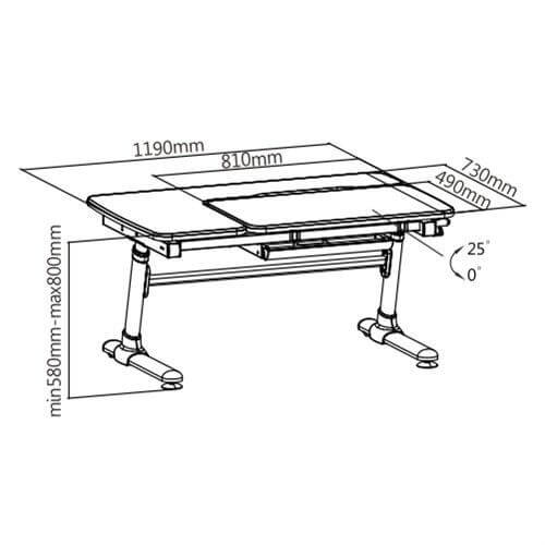 Mighty Kids' Ergonomic Desk For Comfortable Studying - Ergonomics Now