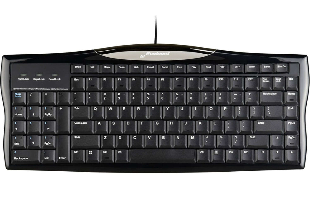 Evoluent Reduced Reach Right-Hand Keyboard - Ergonomics Now