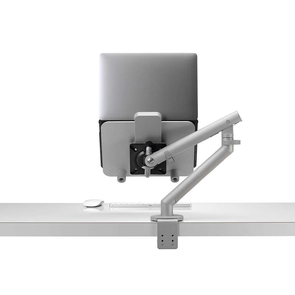 Flo Arm with Laptop Mount for Laptop and Monitor Setup - Ergonomics Now