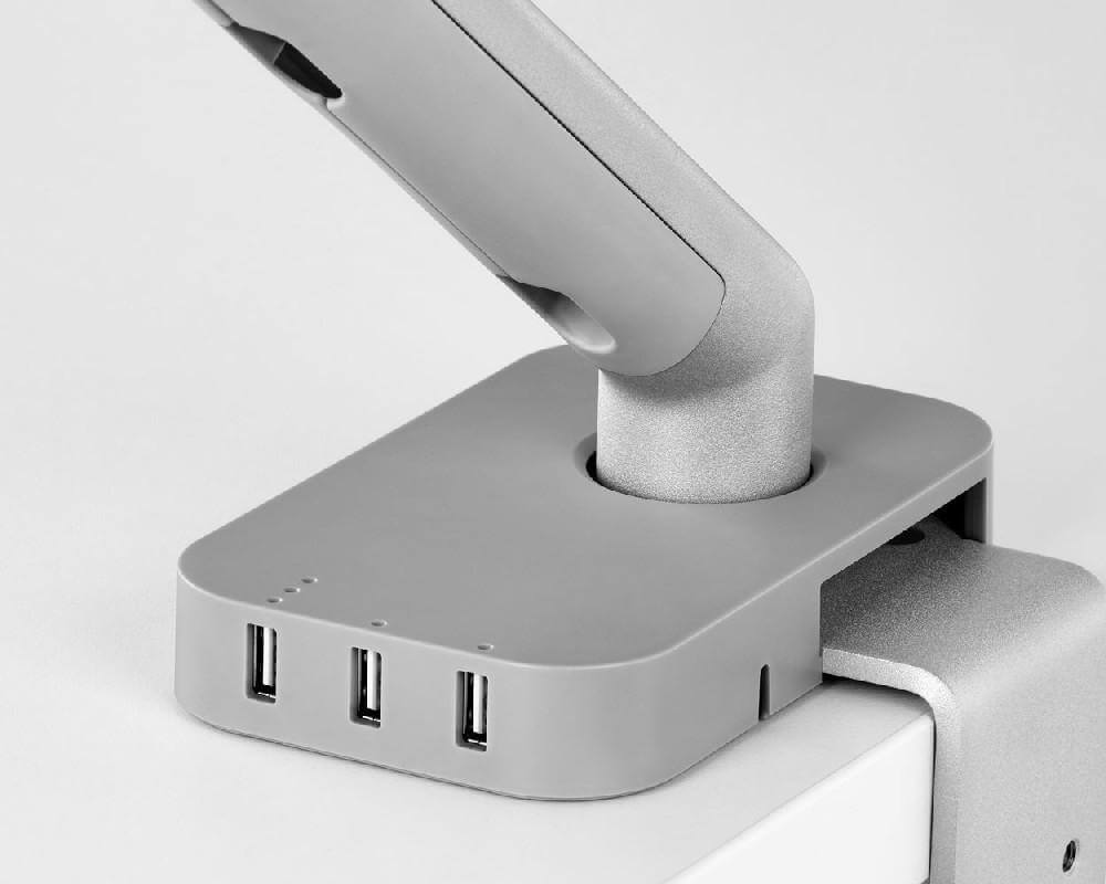 Flo Power Hub - Occupies Minimal Desktop Space - Ergonomics Now