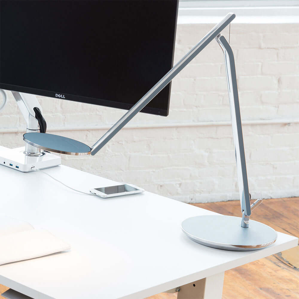 Infinity LED Task Light with Desktop Base - Ergonomics Now
