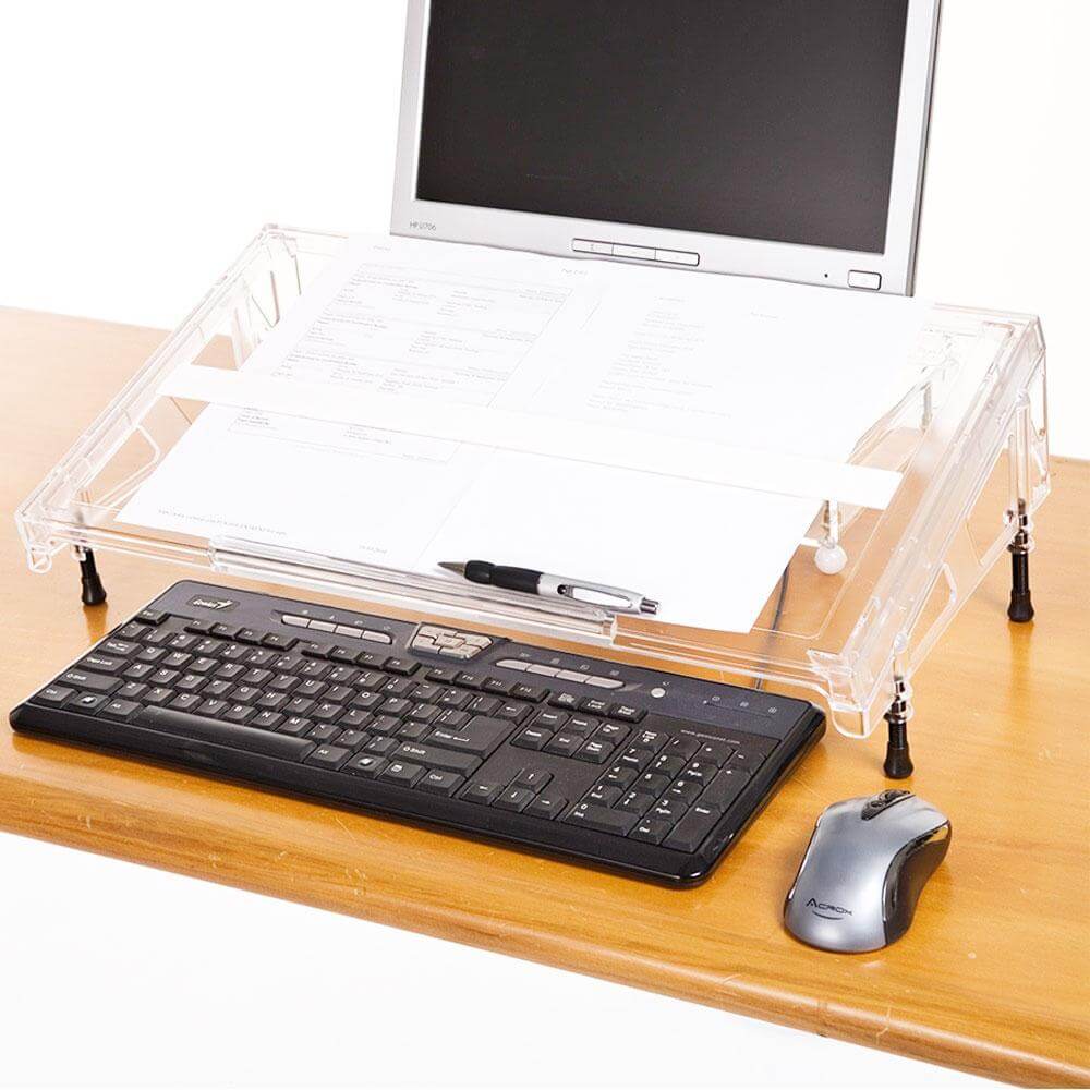 Microdesk - Portable, Lightweight, Translucent Writing Slope ...