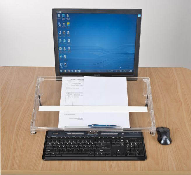 Microdesk - Portable, Lightweight, Translucent Writing Slope ...