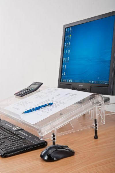 Microdesk - Portable, Lightweight, Translucent Writing Slope ...