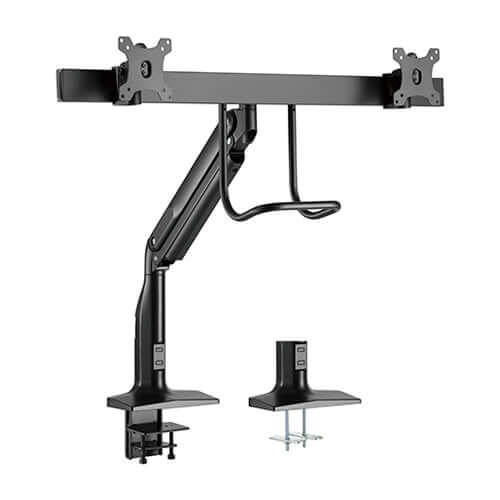 ORLO Gas Spring Aluminum Dual Monitor Arm - Ergonomics Now