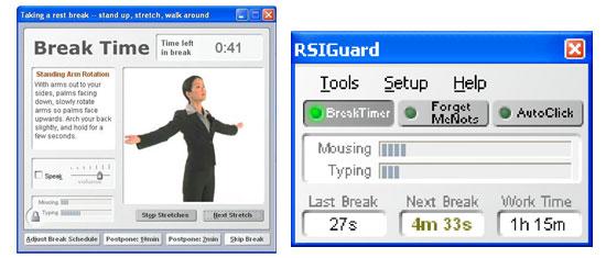 RSIGuard Stretch Break Software for Preventing Strain - Ergonomics Now