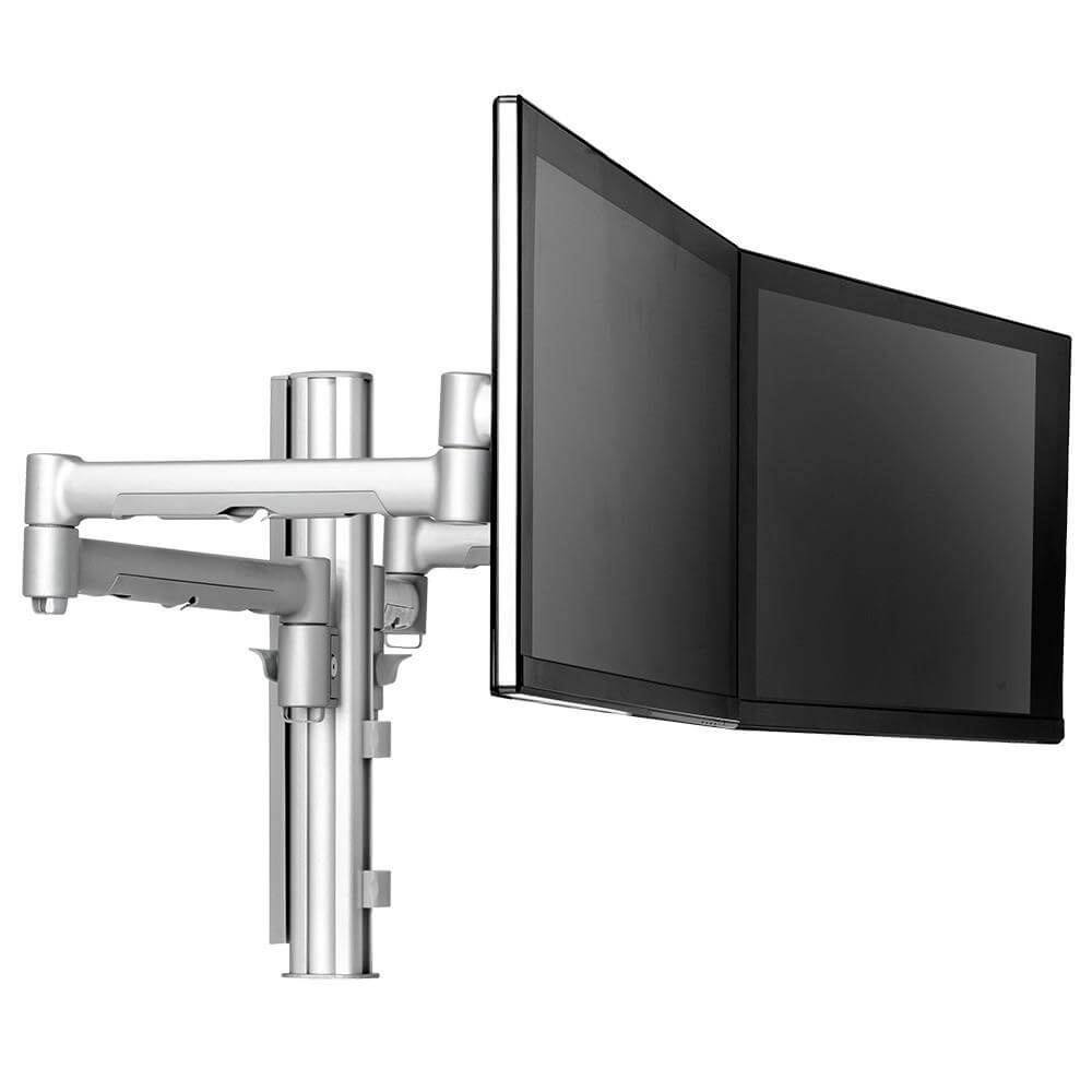 Systema AWMS-2-714-F-S Dual Monitor Arm - Ergonomics Now