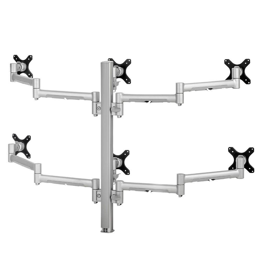 Systema AWMS-6-13717-H-S Six Monitor Arm - Ergonomics Now