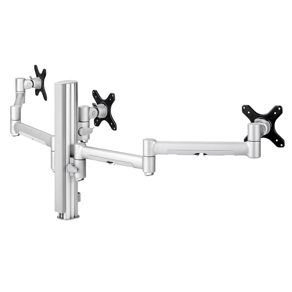 Systema AWMS-3-13714-F-S Triple Monitor Arm - Ergonomics Now
